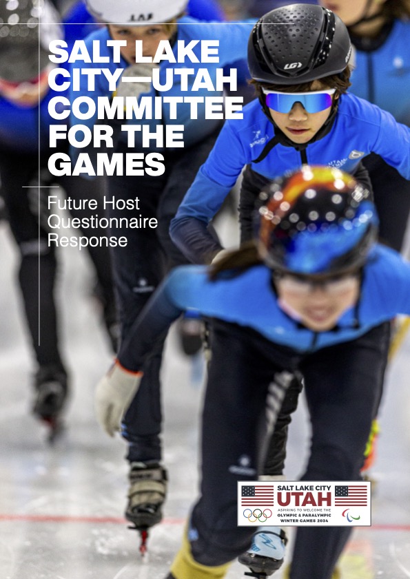 SLC-Utah 2034 Olympic Organizers Submit Bid to International Olympic ...